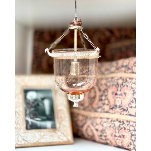 HANDMADE GLASS PENDANT LIGHT MED – Mandala Traders Pty Ltd