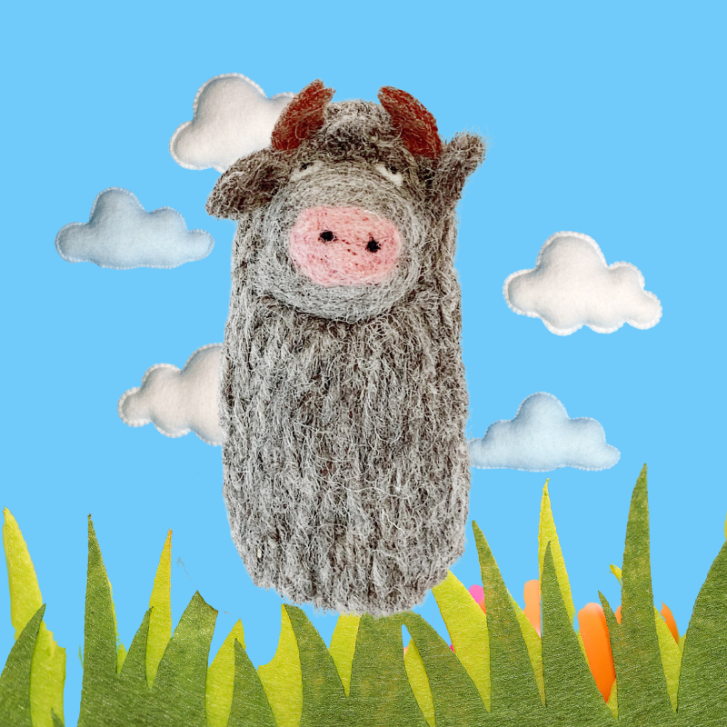 "YAK" FINGER PUPPET – Mandala Traders Pty Ltd