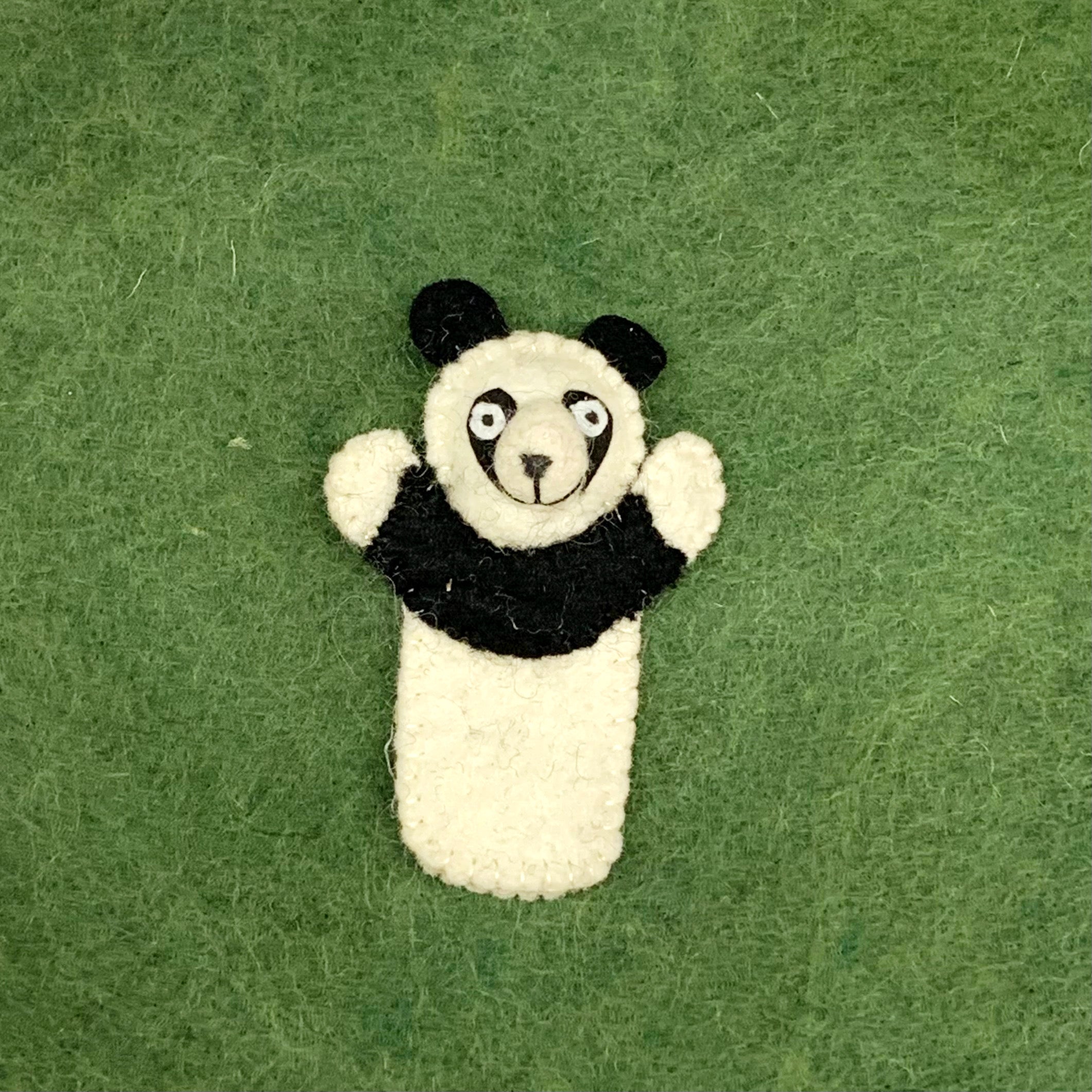 FELT “PANDA”FINGER PUPPET – Mandala Traders Pty Ltd