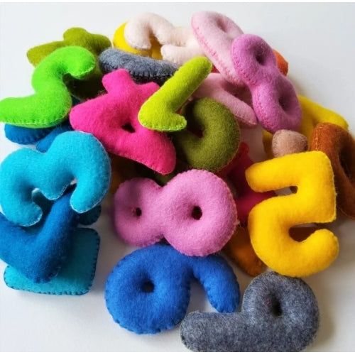 HANDMADE FELT NUMBERS 1-9 – Mandala Traders Pty Ltd