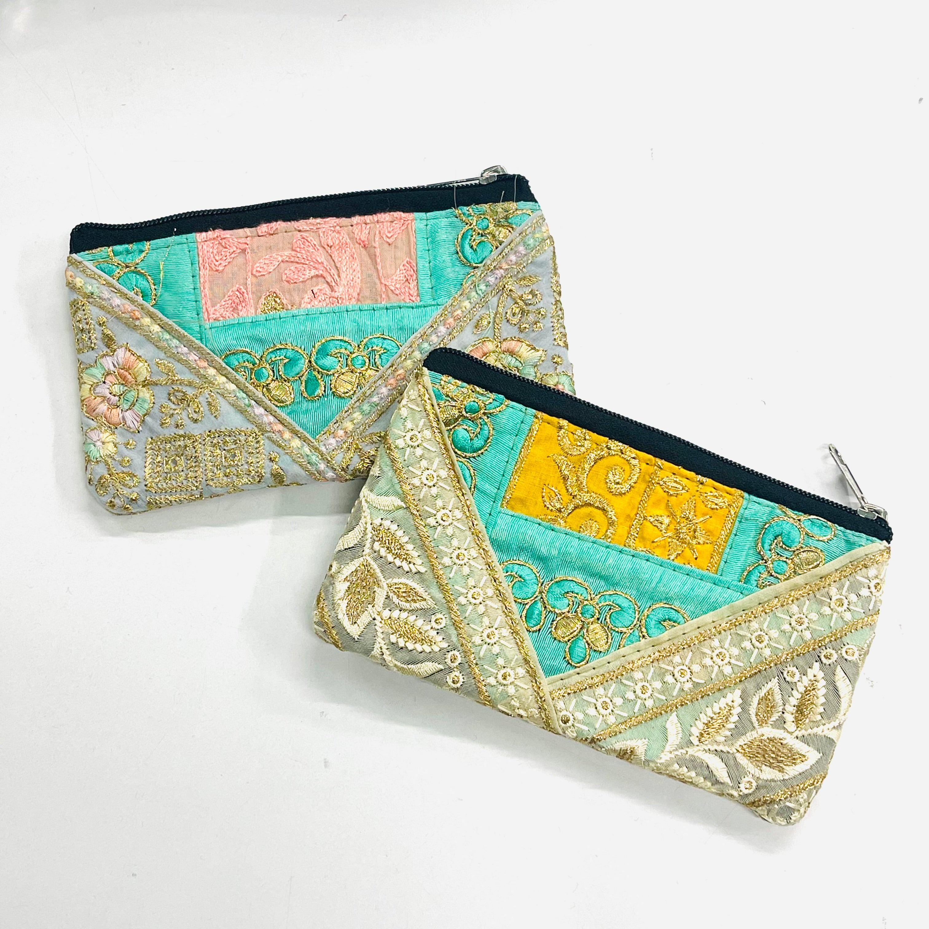 SILK SARI PURSE 17x10CM – Mandala Traders Pty Ltd