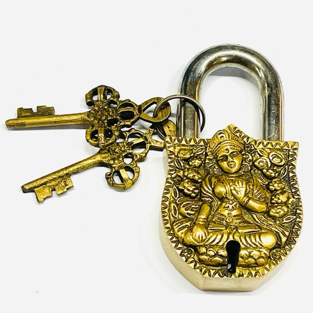 BRASS TARA LOCK – Mandala Traders Pty Ltd