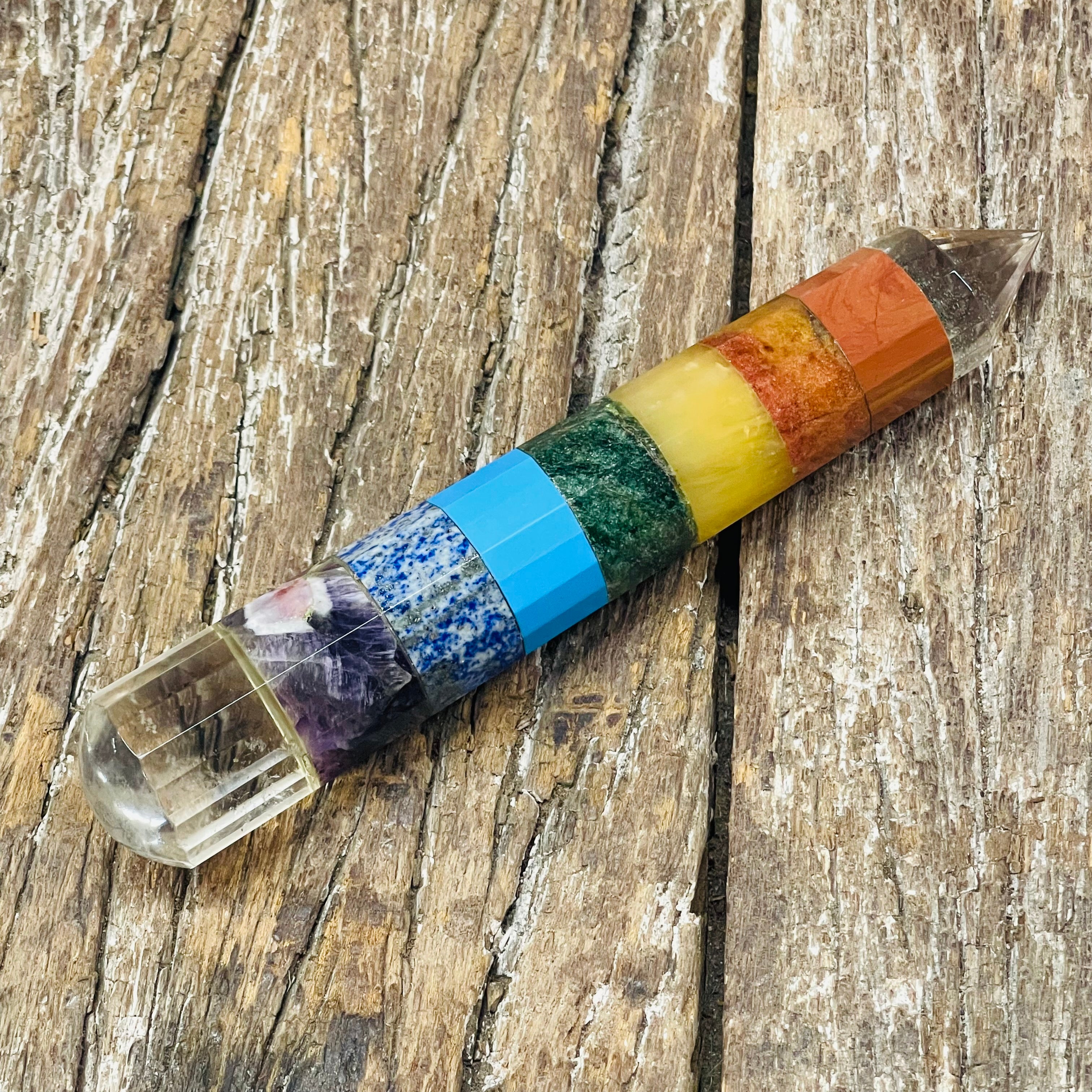 Multilayered Crystal Healing Point 15cm – Mandala Traders Pty Ltd