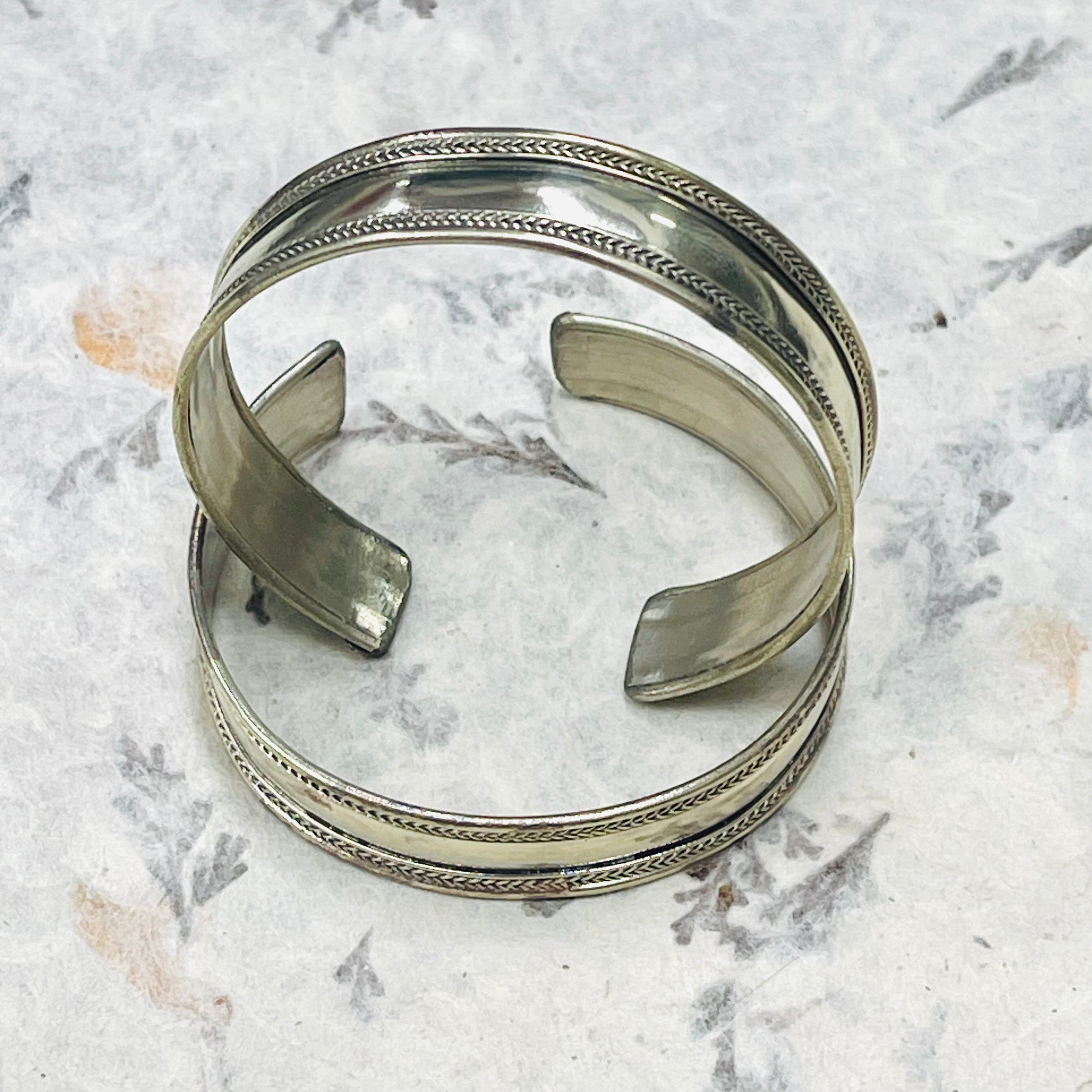 COPPER SILVER PLATED CUFF – Mandala Traders Pty Ltd